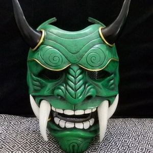 Cool Badass Face Masquerade Mask for Men Samurai Assassin - Etsy