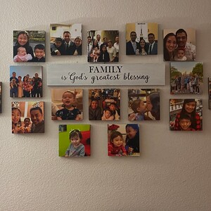 Family is Gods Greatest Blessing Sign, Family Sign, Religious Wall ...
