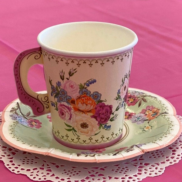 Printable Tea Cup Images / TEA CUPS Digital Images / Printable Download ...