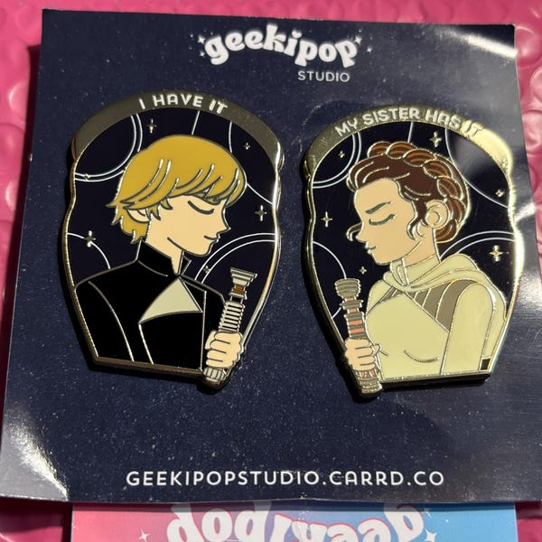 SW Master + Padawan Enamel Pin Sets - Etsy