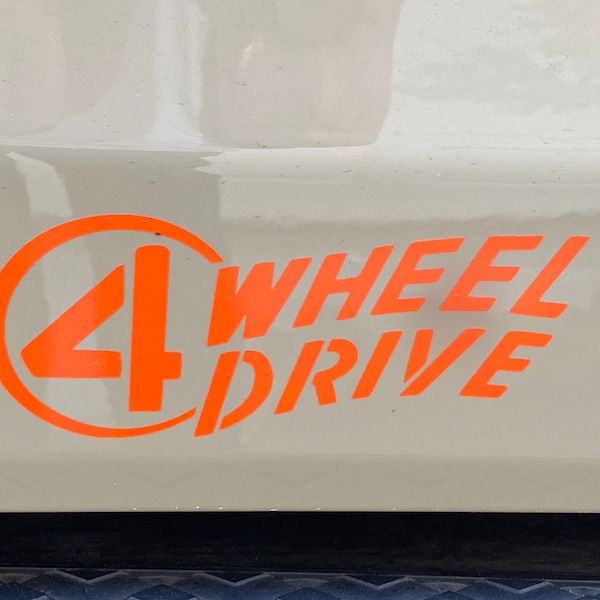 Willys 4 Wheel Drive Decal-jeep Wrangler Grand Cherokee Renegade ...