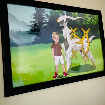 Custom POKEMON Character Portrait From Photo DIGITAL COPY Personalized ...