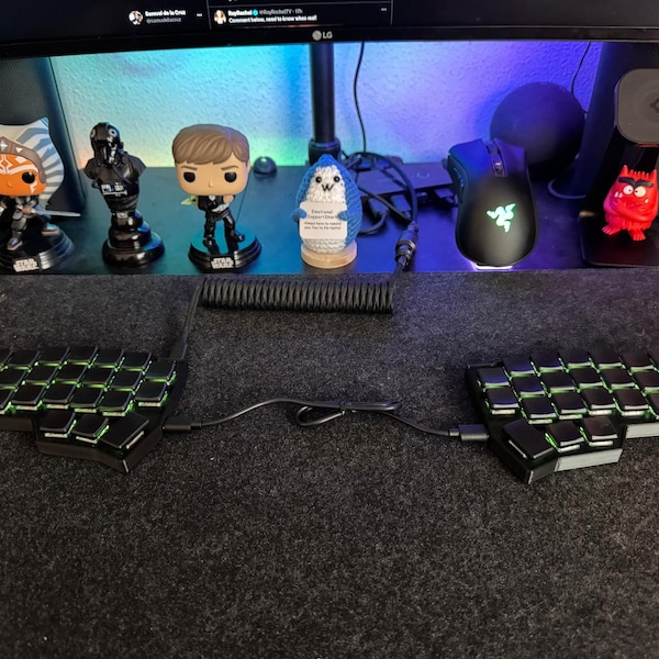 Corne MX V4.1 USB-C Split Keyboard - Ergonomic Keyboard - Etsy