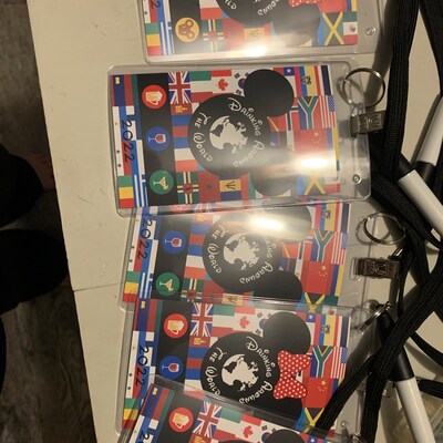 Snack Around the World Passport Lanyard, Kid Friendly Epcot Snacking ...