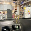 Amethyst Moon Car Accessories Suncatcher Amethyst Sun Catcher Ornament ...