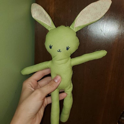 Fabric Bunnies With Clothes Pattern and Instructions english - Etsy