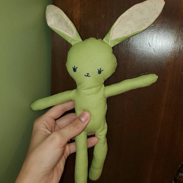 Fabric Bunnies With Clothes Pattern and Instructions (english) - Etsy