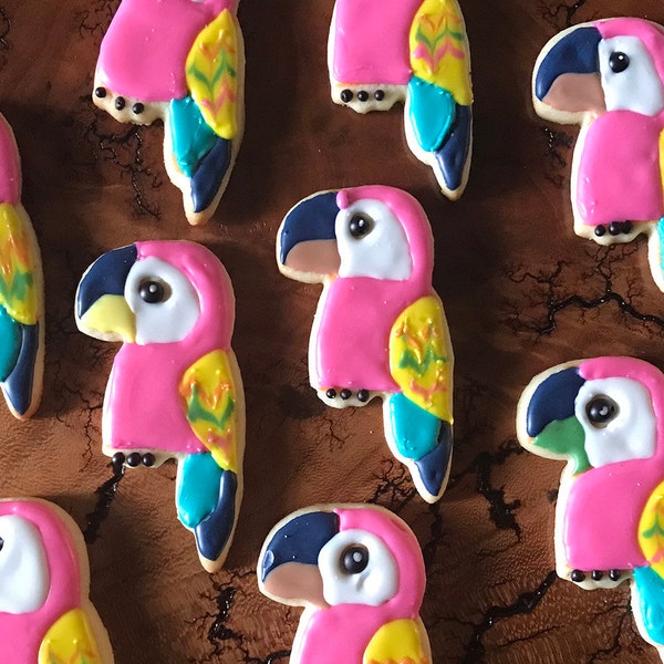 Parrot Cookie Cutter, Budgie Cookie Cutter, Toucan Cookie Cutter ...