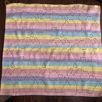 Filet Crochet Blanket Pattern Baby Blanket Crochet Pattern Filet ...