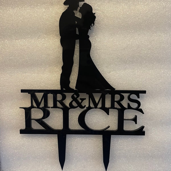 Cowboy Wedding Cake Topper,country Western Wedding Cake Topper,western ...