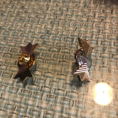 Movie Era Commander Rank Pins set of 2 - Etsy