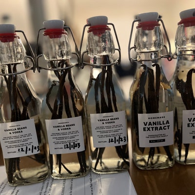 Boho Pantry Labels Water and Oil Resistant Personalization - Etsy