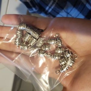 8MM End Cap TEN Ornate 8mm Caps for Leather Kumihimo or Cord - Etsy