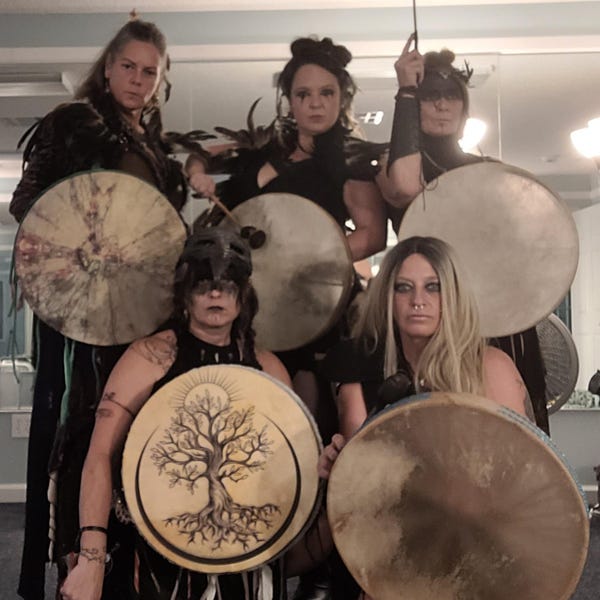 Handcrafted 18-inch Shaman Drum kam Drum Sacred Ritual Percussion ...