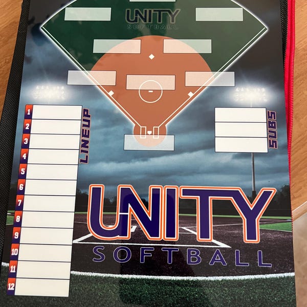 Custom Lineup Cards Baseball or Softball 4 Part Carbonless - Etsy