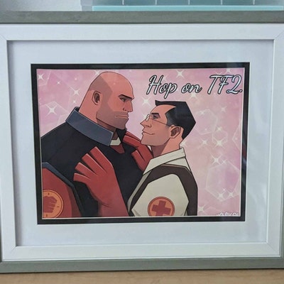 Hop on TF2 Heavy X Medic Old Man Yaoi BL A5 Print - Etsy