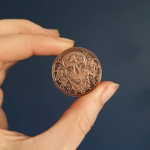 Coin of Feast and Famine Dnd / RPG 5e DM Roleplay Coin for Tabletop ...
