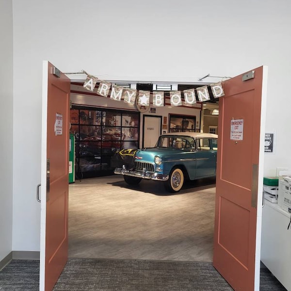 Military Party Boot Camp Paper Garland Banner - Etsy