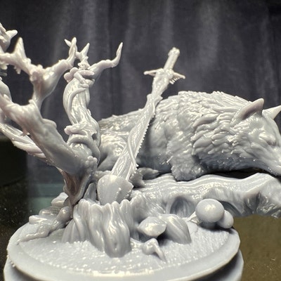 Tabaxi Sorcerer Catfolk Lioness Figurine Egyptian Dnd Miniature 100mm ...