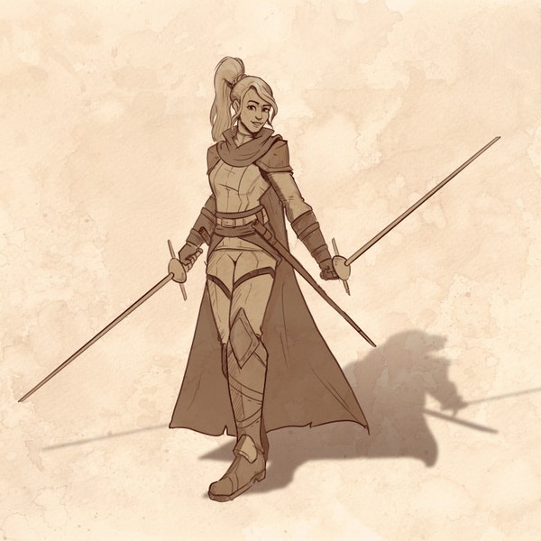 Custom RPG Character Design, Dnd Character Commissions, Digital ...