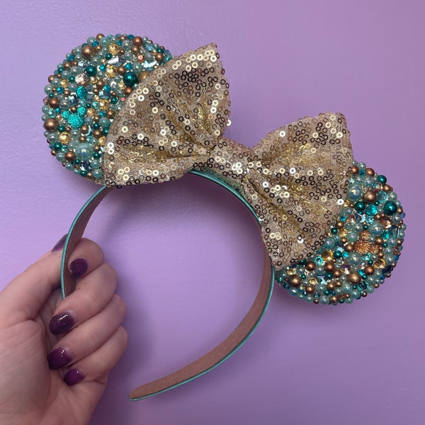 Sequin Bows 5 Inches Large Shimmery Bow DIY (**no Clip**) 5" Pink Gold ...