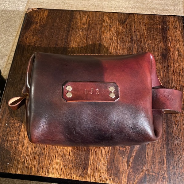 Leather Dopp Kit PDF Pattern and SVG Template + Video - Etsy