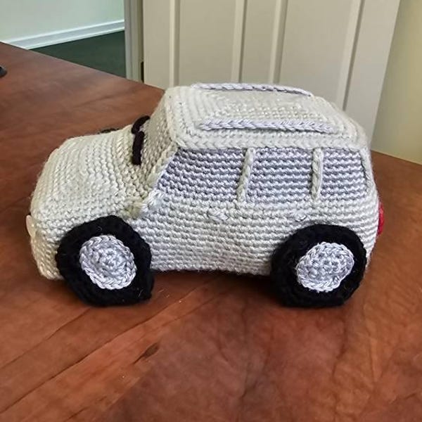 Amigurumi Classic Mini Cooper Inspired Car CROCHET PATTERN PDF Toy Home ...