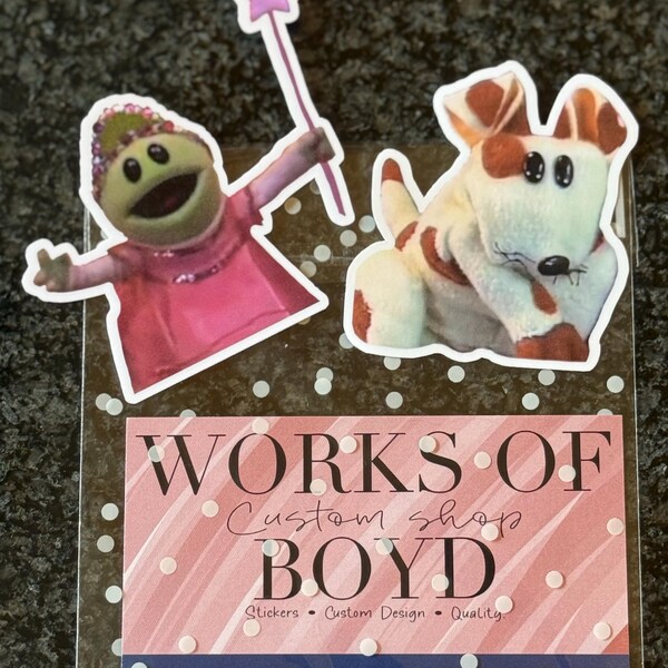 Who's That Wonderful Girl, Puppet Sticker, Nanalan Mona, Nanalan ...