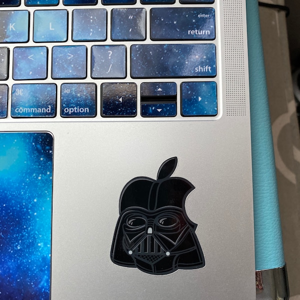 Think Dark Side - Star Wars / Mac Logo Mash-up MacBook iPhone Custom ...