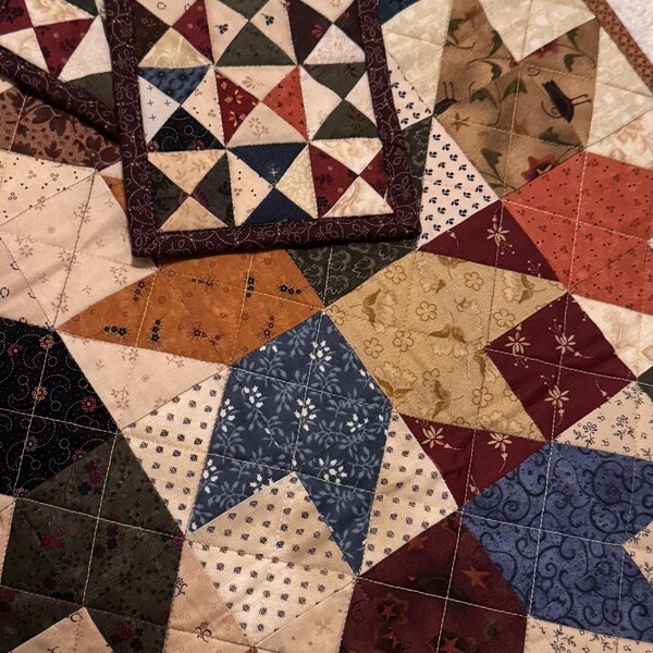 Prairie Art Wall Quilt/table Topper - Etsy