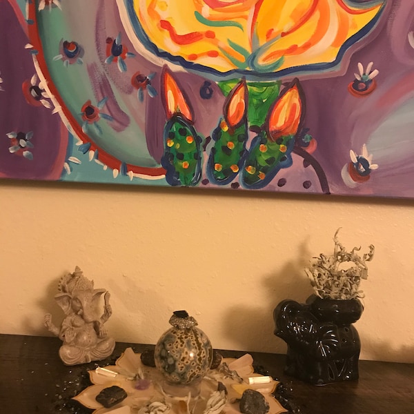 Reiki World Peace Crystal Grid - Altar Decoration - Etsy