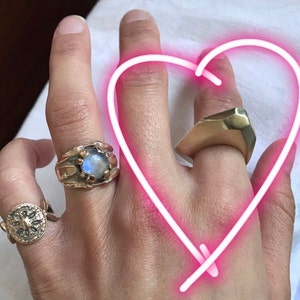 Silver Sand Texture Ring, Rustic Ring, Organic Ring, Original Ring ...