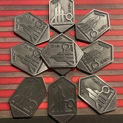 Silver Batuuan Spira Solid Metal Metal Batuu Credit Star Wars Galaxy's ...