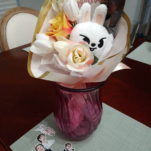 TWICE Lovelyz Plush Flower Bouquet KPOP - Etsy