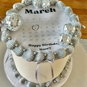 CANVA DIGITAL TEMPLATE 2024 Cake Calendar for All Cake Shapes|fun ...