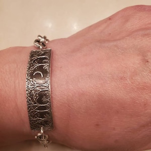 Sterling Italian Bombata Chain Necklace, 18 - Etsy