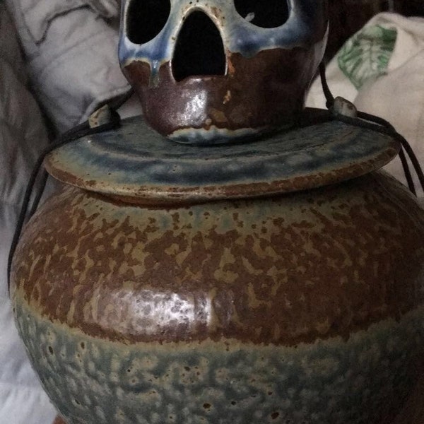 Cobalt Scroll Work Skull - Etsy