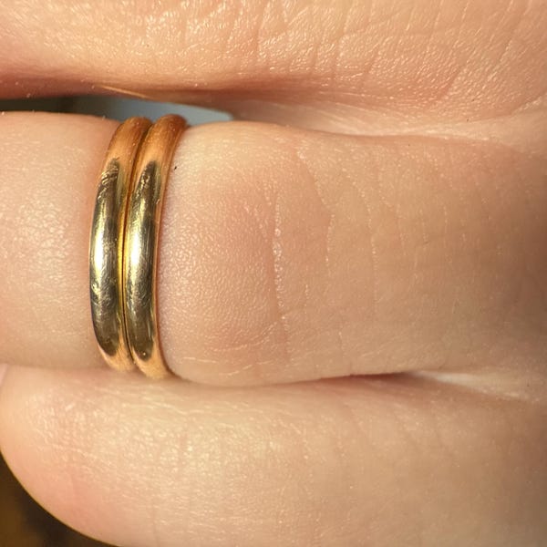 Tiny Heart Ring -stackable Ring- Dainty Ring Gold - Delicate Ring - 14k Gold Fill- Sterling ...