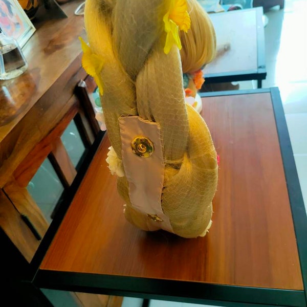 Faith, Blossom Swirl Updo Lace Front Wig, Synthetic Custom Wig, Styled ...