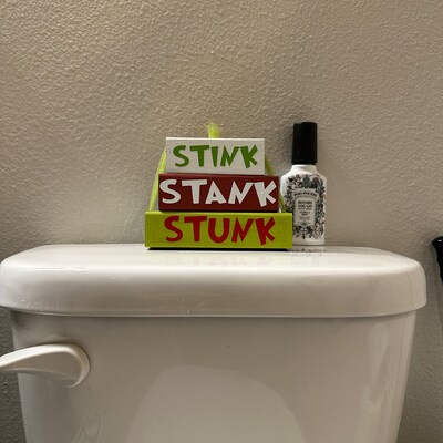 Stink Stank Stunk Stacker Blocks Christmas Decor Christmas Blocks ...