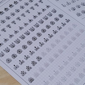 8 Mandala Practice Sheets set-1 in PDF/JPG for Mandala Practice and Art ...