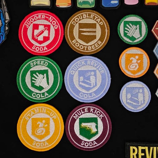 Perks a Cola Patches - Inspired by COD Zombies - Etsy