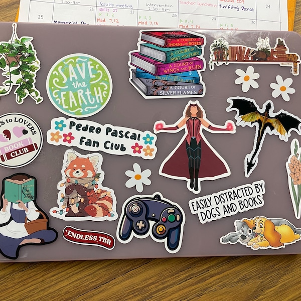 Hot Chilli Sticker Spice Cottage Core Girly Bookish Sticker SMUT Decor ...