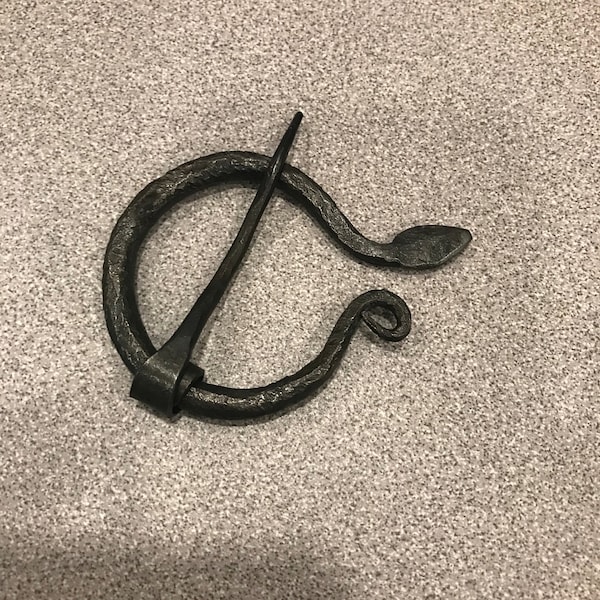 Penannular, Viking Brooch, Cloak Pin, Cloak Clasp, Fibula Viking, Snake ...