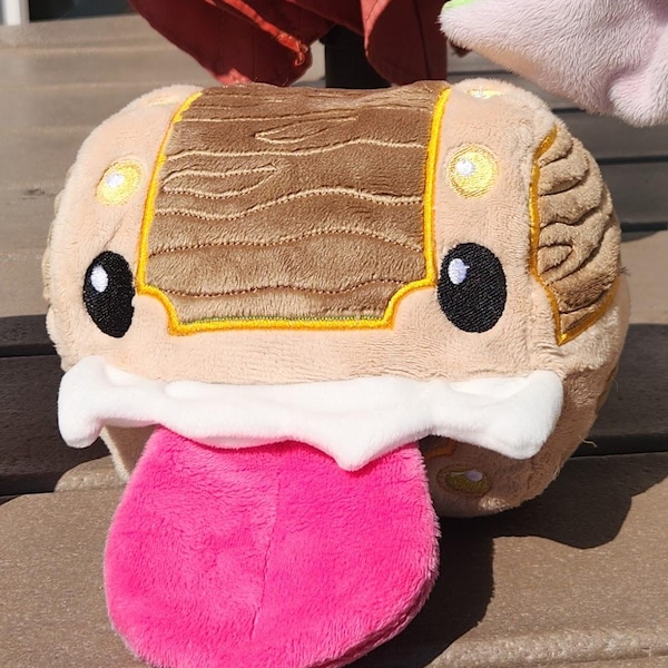 Mimic Plush and Pouch Sewing Pattern .pdf Tutorial Monster Chest ...