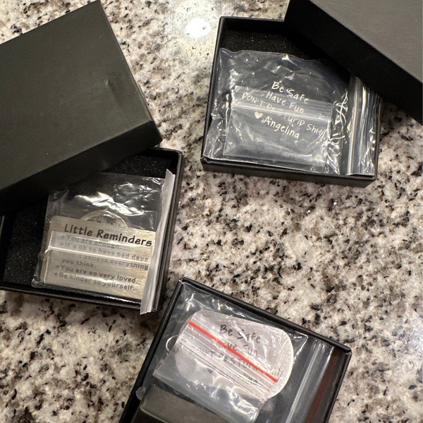 Little Reminders Keychain, Mental Health Gift, You Are Enough ...