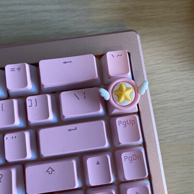 Cute Space Keycap,moon Star Keycaps,custom Keycap,resin Keycaps,artisan ...