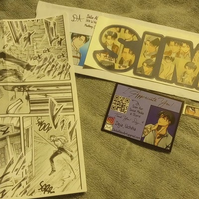 Vinyl SIMP Sticker Waterproof Anime Manga Stickers - Etsy