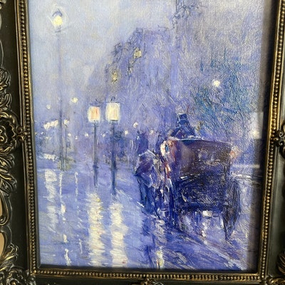 Highland Raid by Rosa Bonheur, 3d Printed With Texture and Brush ...