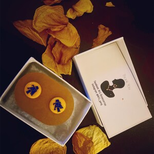 Demons Earrings.demons Jewelry. Fork Em. Vic. White Columns. - Etsy